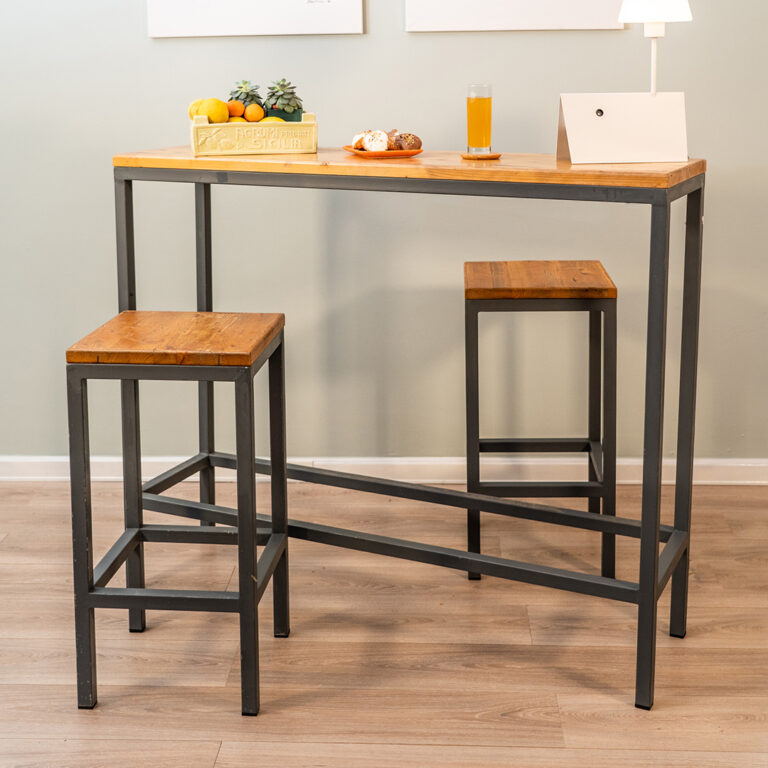 Consolle Vulcano + 2 Sgabelli Vulcanello - Officina Creab